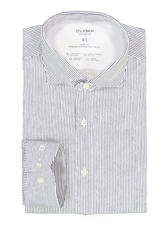 Olymp Herren Hemd blau gestreift