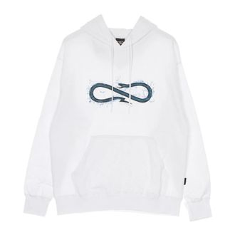 PROPAGANDA Logo Wasser Hoodie Wei&szlig; Langarm - - Sweatshirts & Hoodies - Herren - Wei&szlig; - XL