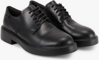 Camper Mocassins lac&eacute;s en cuir de vache