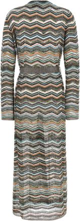 Missoni Chevron-Knit with Lam&eacute; & Sequins Cardigan - Multicolor