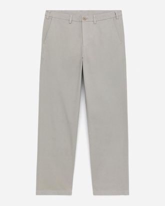 Arket Gerade Geschnittene Chino Aus Baumwolle -Beige