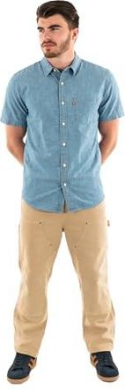 Levi's S/S Sunset 1 PKT STANDRD T-Shirt, Sebastian Chambray L, XS Hommes