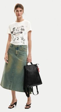Desigual Rucksack 26SAKP07 Schwarz