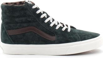Vans Homme, Chaussures, Vert, Taille: 43 EU Baskets montantes en daim &agrave; lacets