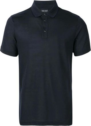 Giorgio Armani Homme, Tops, Bleu, Taille: L Polo Chemises