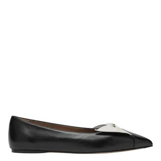 Ferragamo Ballerinas mit weicher Schleife - - Shoes - Damen - Schwarzk - 35 1/2 EU