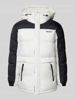 Review Steppjacke mit Kapuze