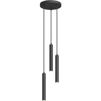 Arcchio Arcchio - led Suspension Franka en aluminium pour salon & salle &agrave; manger
