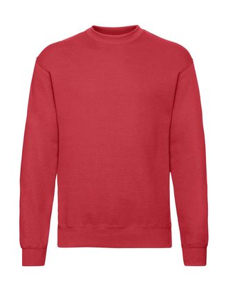 Fruit Of The Loom Herren 62-202-0 Set-IN Sweatshirts 1er/2er - 1x Rot & 1x HLKauf Block - Größe: XL