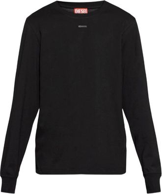 Diesel Herren, Sweatshirts & Hoodies, Schwarzk, XLGr&ouml;&szlig;e