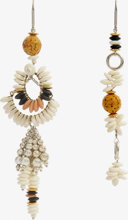 Isabel Marant Boucle DOreille Lyna - Femme - &Eacute;cru-argent&eacute; - Isabel Marant