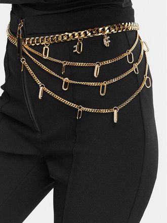 Elisabetta Franchi Tailleng&uuml;rtel CT-22B-62E2-V450 Goldfarben