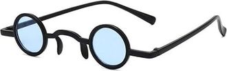 Generic Lunettes De Soleil Rondes &Agrave; Petite Monture For Hommes Et Femmes(Blue)