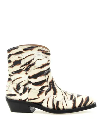 Ganni Bottines - Beige