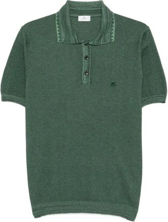 Etro Homme, Tops, Vert, Taille: L Polo