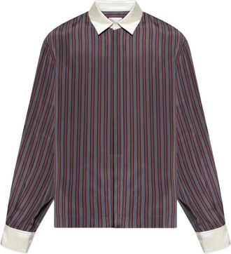Dries Van Noten Homme, Chemises, Gris, Taille: L Caval 3351 M.w. Shirt