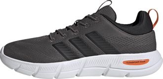 adidas Herren Cloudfoam Flex Elastic Laces Shoes, Charcoal/core Black/Pure Orange, 42 2/3 EU