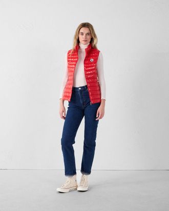 Jott Doudoune l&eacute;g&egrave;re sans manches Rouge carmin Seda shiny - Taille XXL