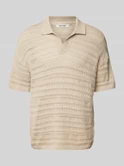 Only & Sons Poloshirt mit Strukturmuster Modell GRAYSON