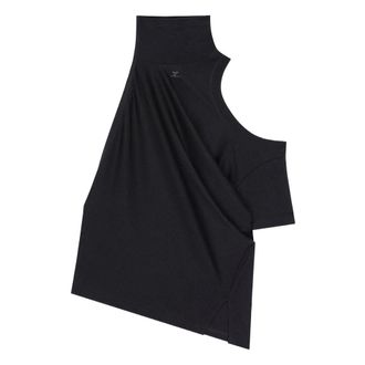 Courr&egrave;ges Rigid Bluse mit Stehkragen - - Tops - Damen - Schwarzk - S