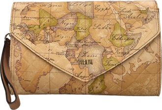 Alviero Martini 1A Classe Femme, Sacs, Multicolore, Taille: ONE Size Pochette en cuir