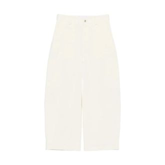 Givenchy Cocoon Cropped Cargohose - - Trousers - Damen - Wei&szlig; - XS