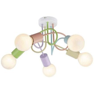 Rabalux Rabalux - Dkl italia linett mehrfarbige deckenleuchte 5xe27 - drx6340