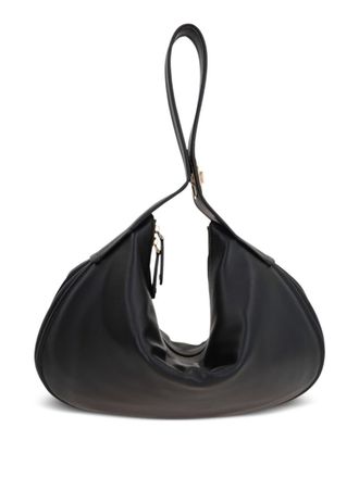 Valentino Garavani sac à main Go Hobo en cuir - Noir
