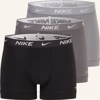 Nike 3er-Pack Boxershorts Dri-Fit Everyday Cotton Stretch grau