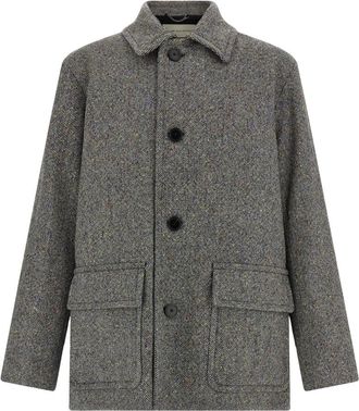 Dries Van Noten Herren, M&auml;ntel, Grau, MGr&ouml;&szlig;e