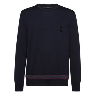 Billionaire Boys Club Pullover Rundhals - - Knitwear - Herren - Blau - 2XL