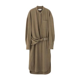 Iro Meyna Kleid - - Dresses - Damen - Braun - M
