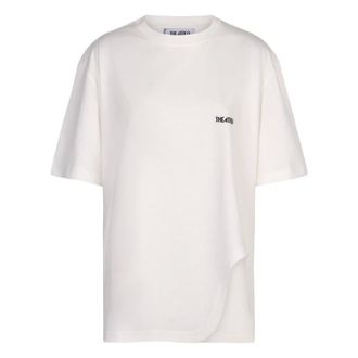 The Attico Femme, Tops, Blanc, Taille: 36 FR T-Chemises