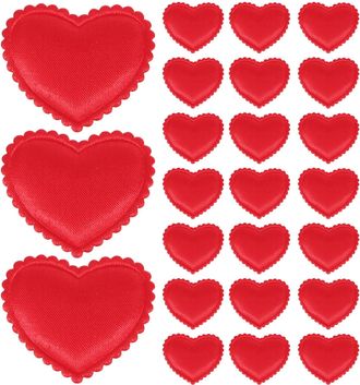 Amosfun 300 St&uuml;ck Herzf&ouml;rmiges Tischkonfetti Valentinstagsdekoration K&uuml;nstliche Bl&uuml;tenbl&auml;tter 35cm Wiederverwendbar f&uuml;r Hochzeit Geburtstag Verlobung Romantis