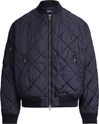 Polo Ralph Lauren veste bomber à manches longues - Bleu