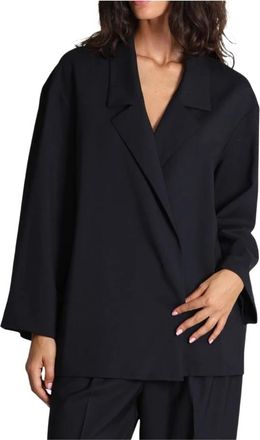 Liviana Conti Femme, Vestes, Bleu, Taille: 36 FR Blazer