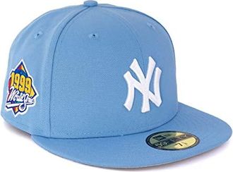 New Era Casquette 59FIFTY NFL NBA MLB Limited Edition (New York Yankees Blue, 7 5/8), New York Yankees Blue, 60-61