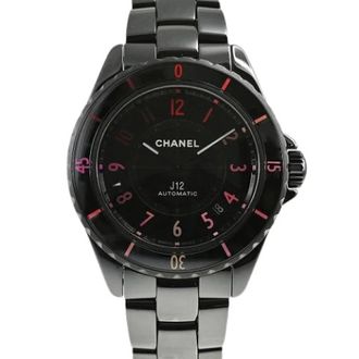 Chanel Pre-owned Vintage Armbanduhr - - Pre-owned - Damen - Schwarzk - ONE SIZE