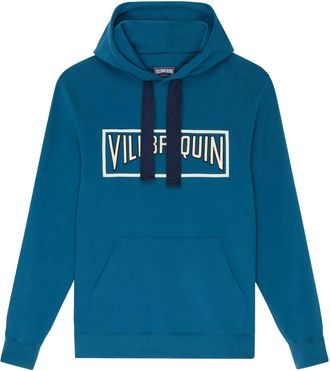 Vilebrequin hoodie à broderies - Bleu