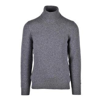 Vengera Rollkragen Strickware - - Knitwear - Herren - Grau - 3XL