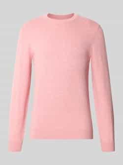 Mc Neal Strickpullover aus Baumwoll-Kaschmir-Mix mit Rundhalsausschnitt