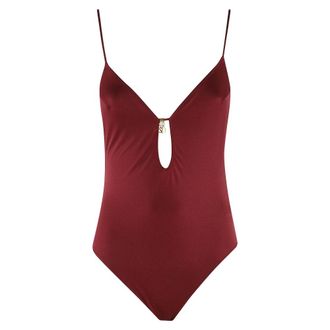 MC2 Saint Barth Crunchy Roundneck Onepiece - - Swimwear - Damen - Rot - L