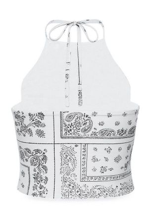 Karl Kani Muskelshirt Karl Kani Signature Paisley Neckholder Top (1-tlg)