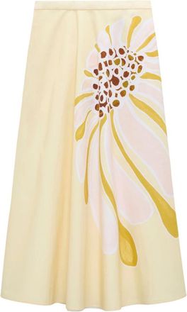 Dorothee Schumacher Femme, Jupes, Multicolore, Taille: 38 FR Jupe Floral Power