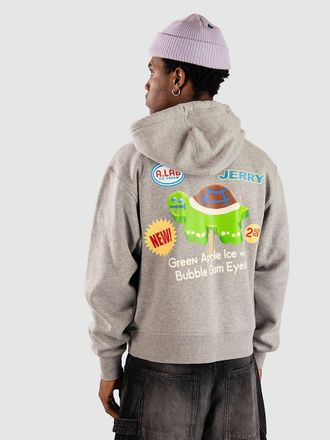 A.Lab Jerry Gang Popsicles Boxy Sweatjacke heather grey