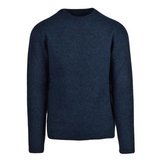 Daniele Fiesoli Pullover mit Rundhalsausschnitt Stretch - - Knitwear - Herren - Blau - S