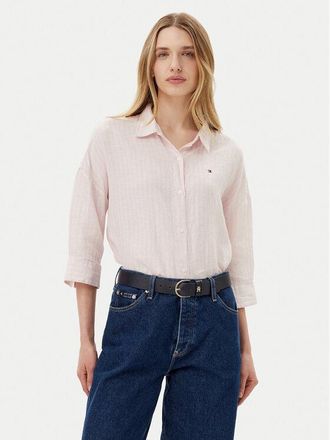 Tommy Hilfiger Hemd WW0WW46169 Rosa Loose Fit