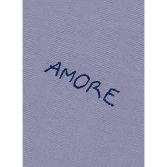 Maison Labiche T-shirt Popincourt brod&eacute; en coton organique