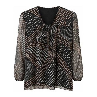 2-Biz Blouses & Chemises - Femme - Blouses et Chemises - Noir - Taille: 44 FR