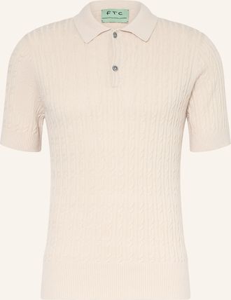 FTC Ftc Cashmere Strick-Poloshirt braun